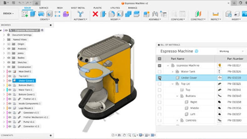 Autodesk Fusion Vs Solidworks Fusion Autodesk