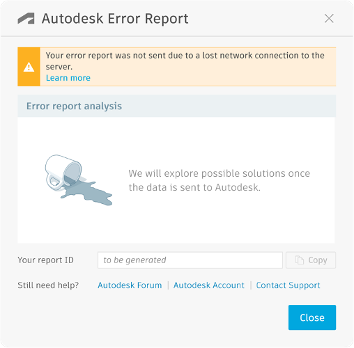 Autodesk Customer Error Reporting Service Troubleshooting Reference