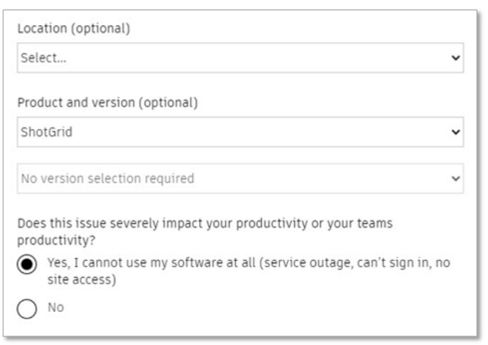 Critical Case Routing for ShotGrid