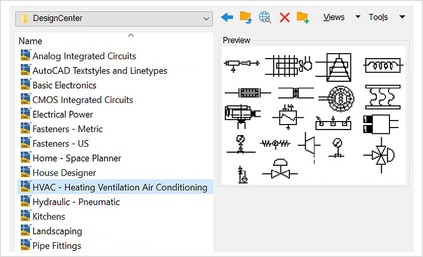 CAD Blocks Drawing Symbols For 2D 3D CAD Autodesk