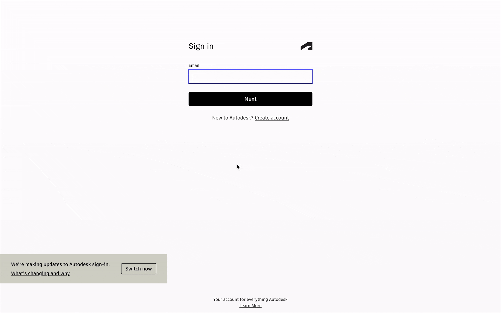 Introducing Autodesk’s updated Sign In Workflows