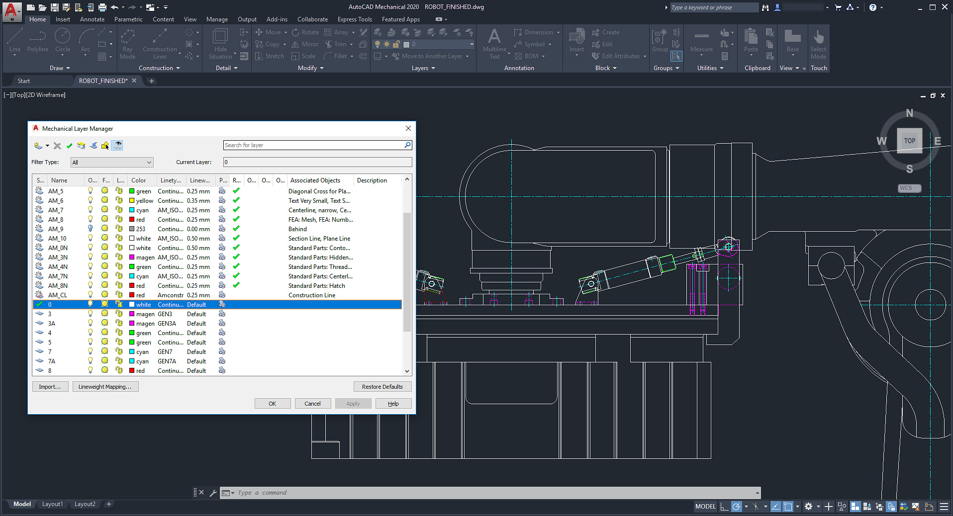 Autocad manager