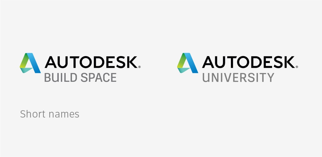 Logo system | Autodesk Brand