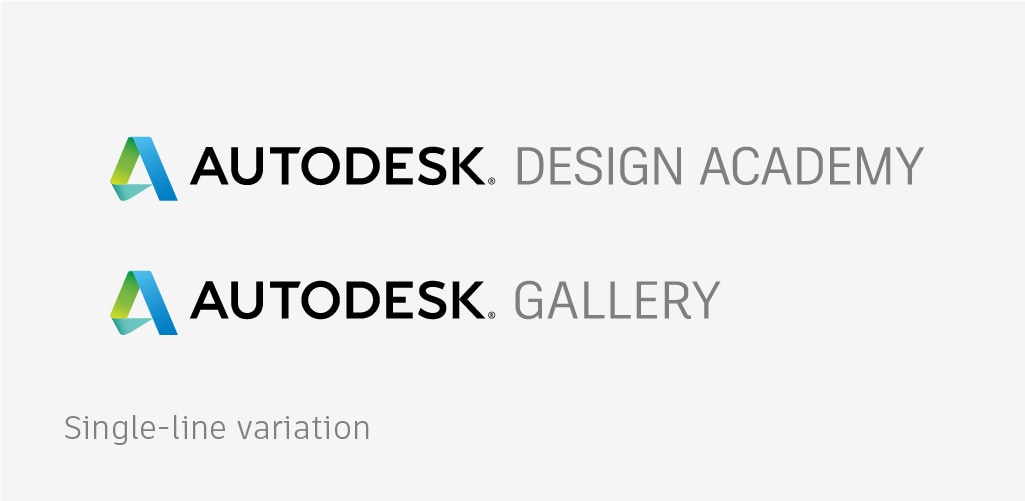Logo system | Autodesk Brand